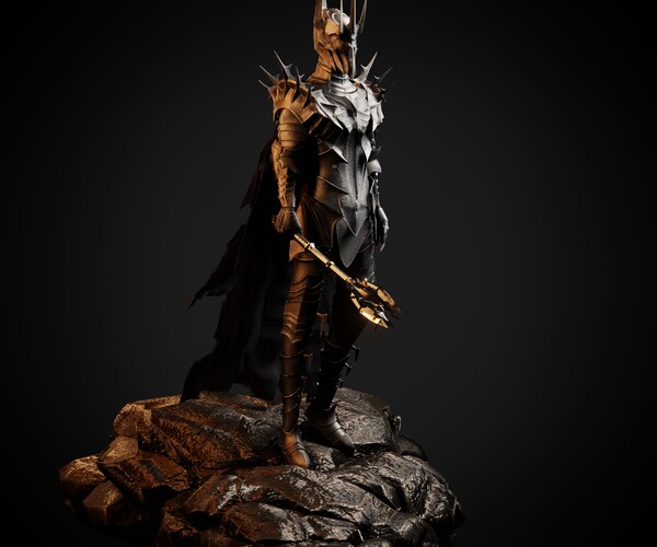 ArtStation - Sauron Game-ready | Game Assets