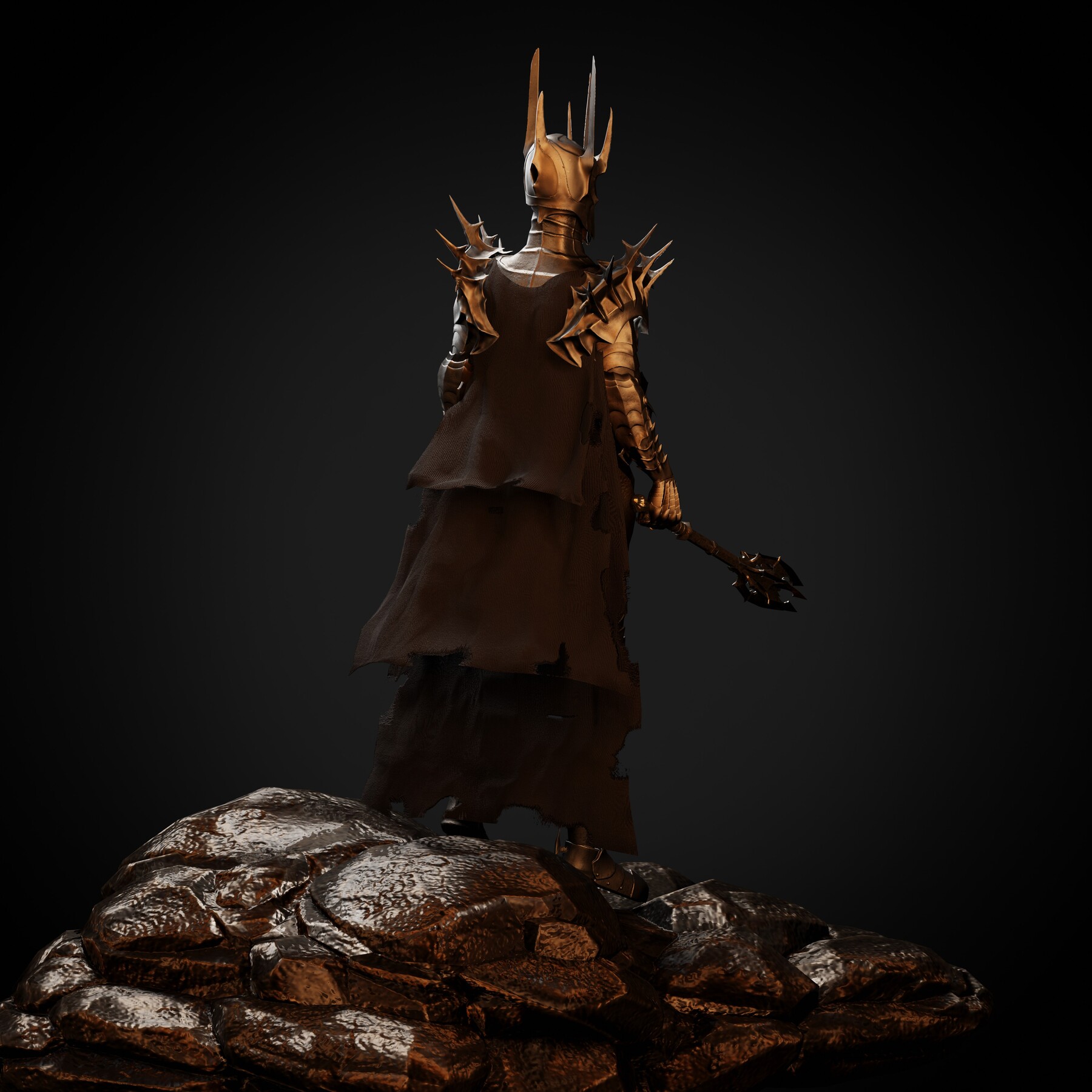 ArtStation - Sauron Game-ready | Game Assets