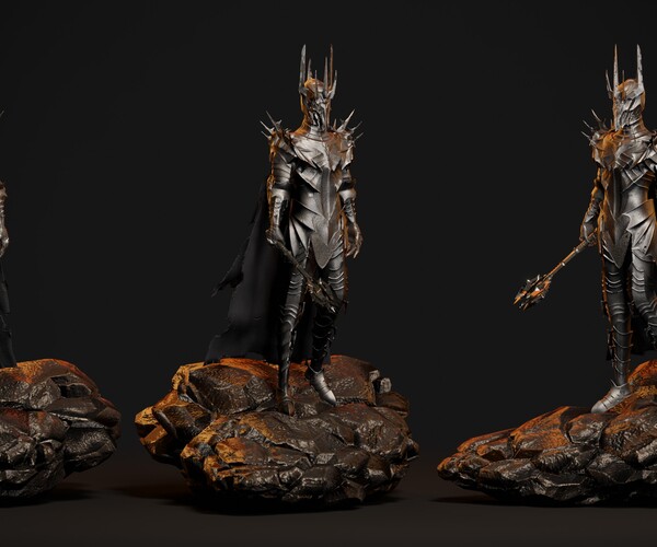 ArtStation - Sauron Game-ready | Game Assets