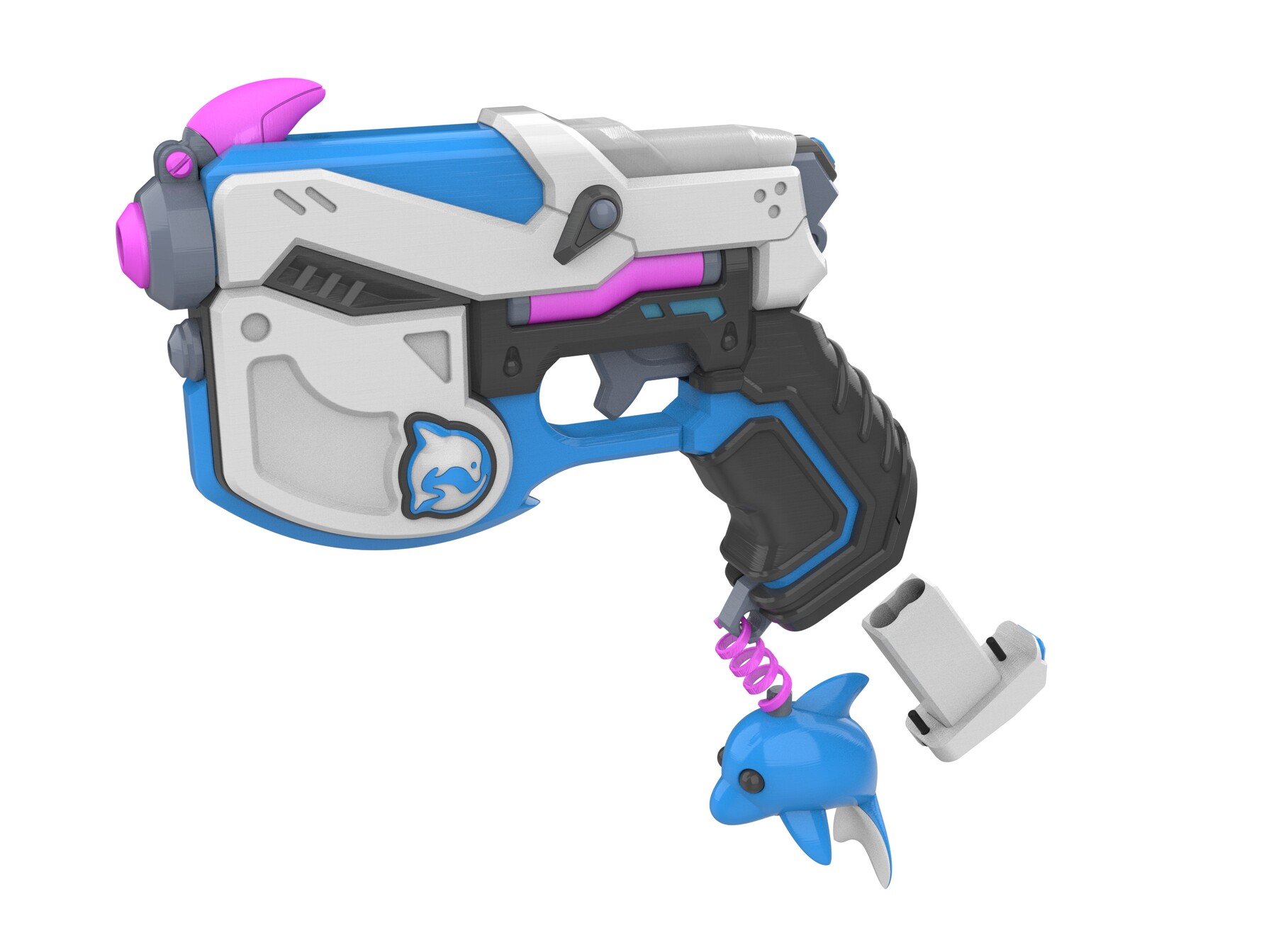 ArtStation - DVa Gun Waveracer Skin - Overwatch - Printable 3d model ...