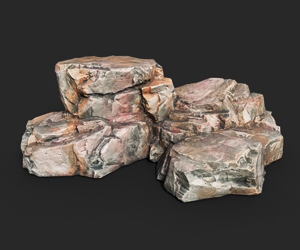 ArtStation - Sharp Rock Formation 221104 - Ultra HD 16K Texture | Game ...