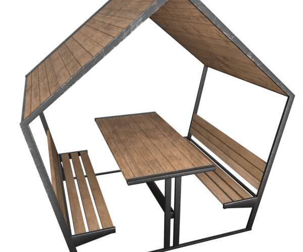 ArtStation - Gazebo | Game Assets