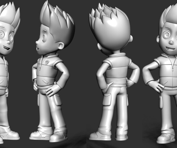 ArtStation - Ryder - Paw Patrol | Resources