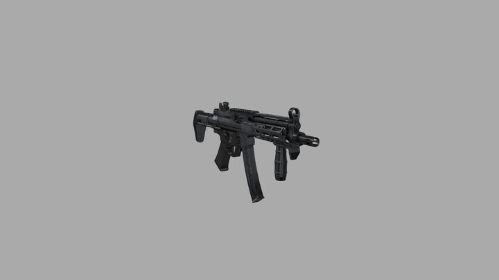 ArtStation - FPS Guns 4K - SMG Pack | Game Assets
