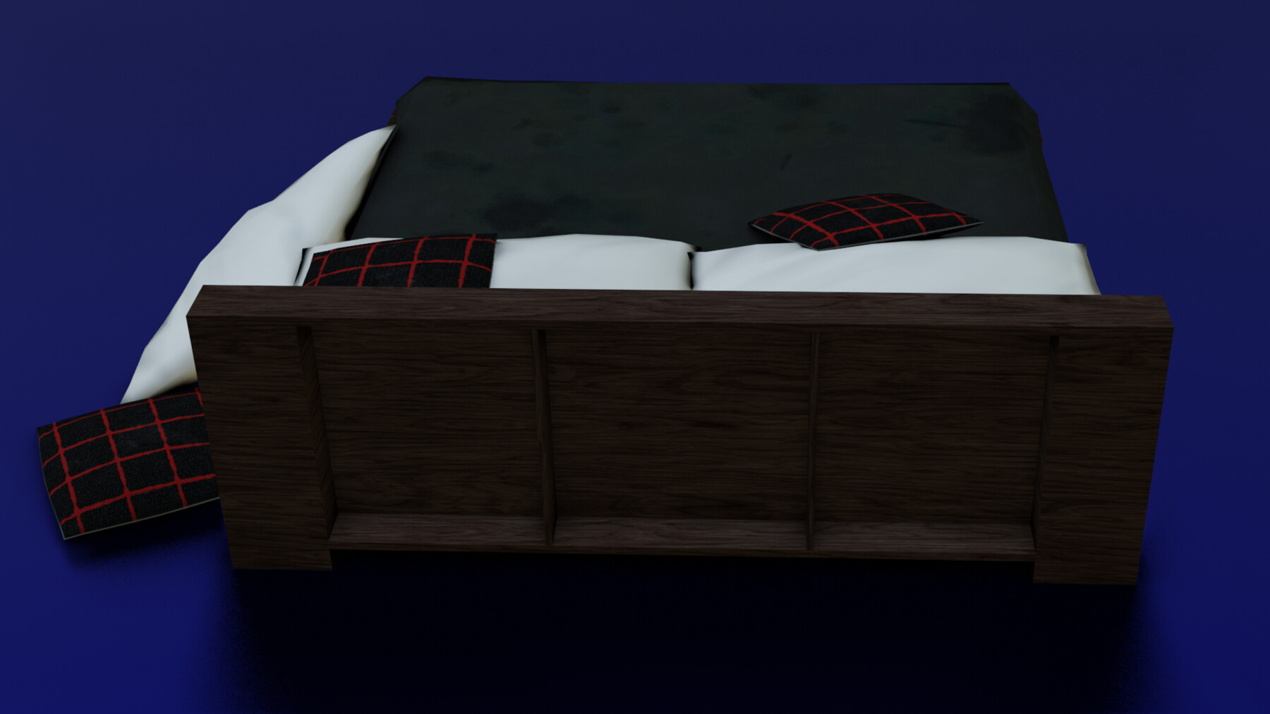 ArtStation - MESSY DIRTY BED LOW POLY GAME READY | Game Assets