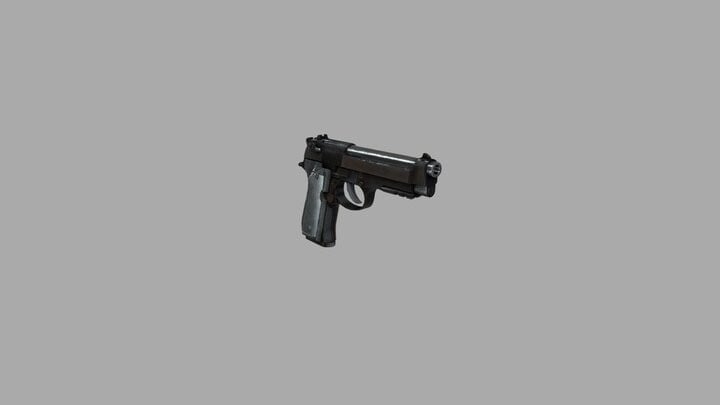 ArtStation - FPS Guns 4K - Pistol Pack | Game Assets