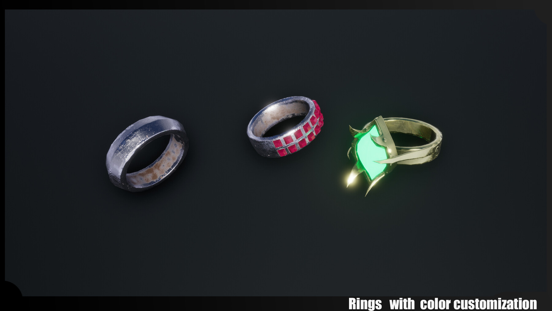 ArtStation - Rings | Game Assets