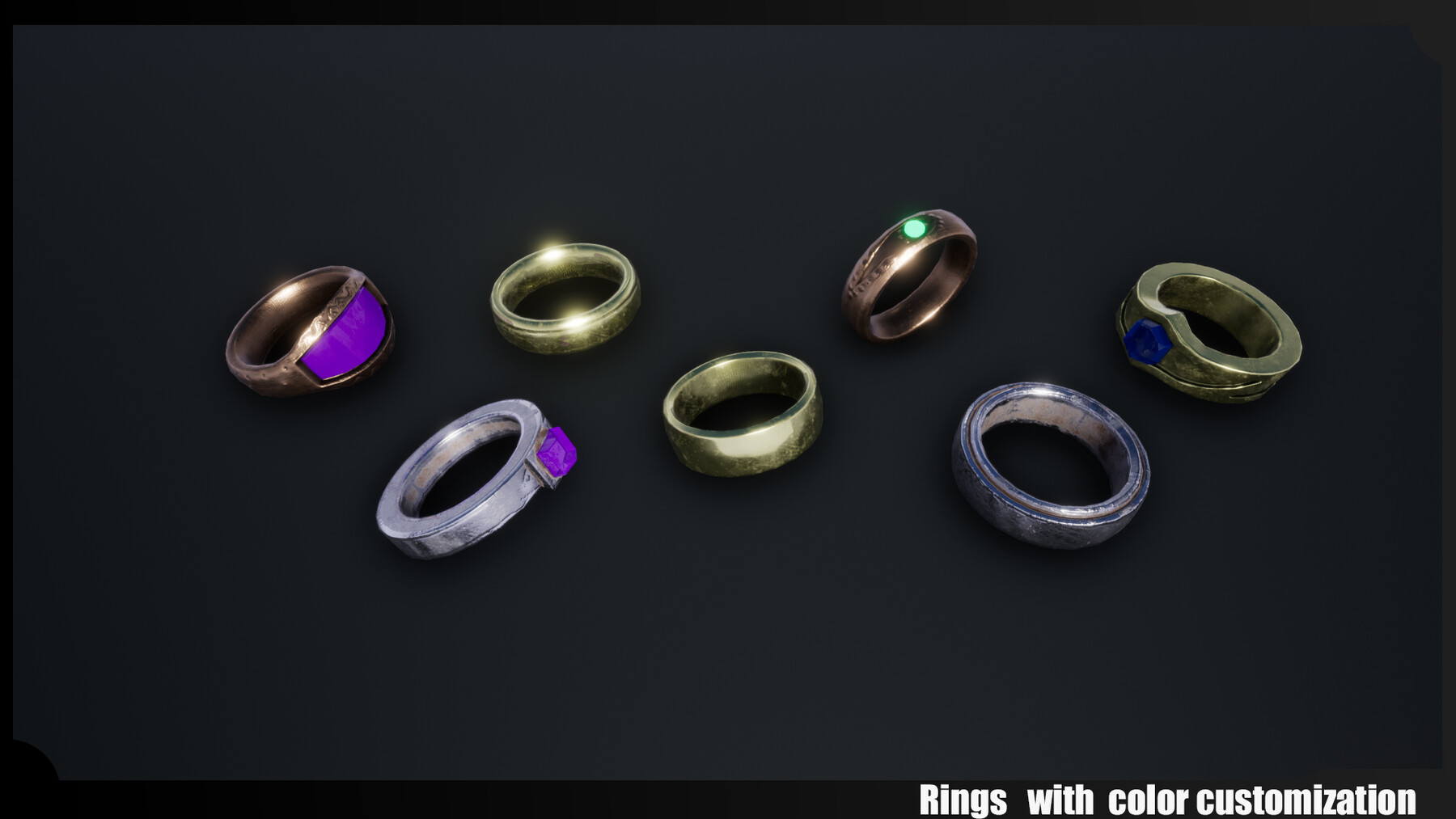 ArtStation - Rings | Game Assets