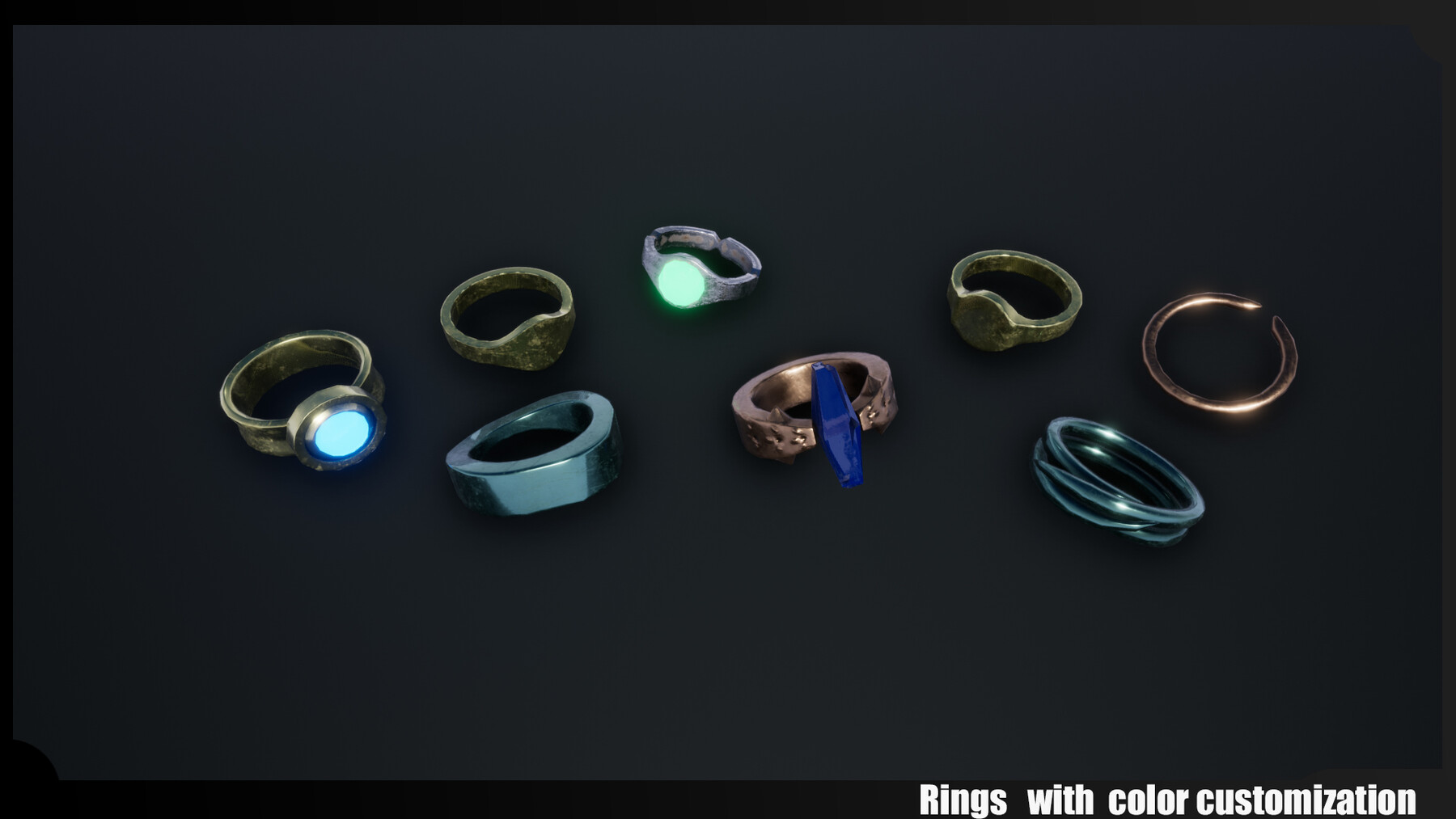 ArtStation - Rings | Game Assets