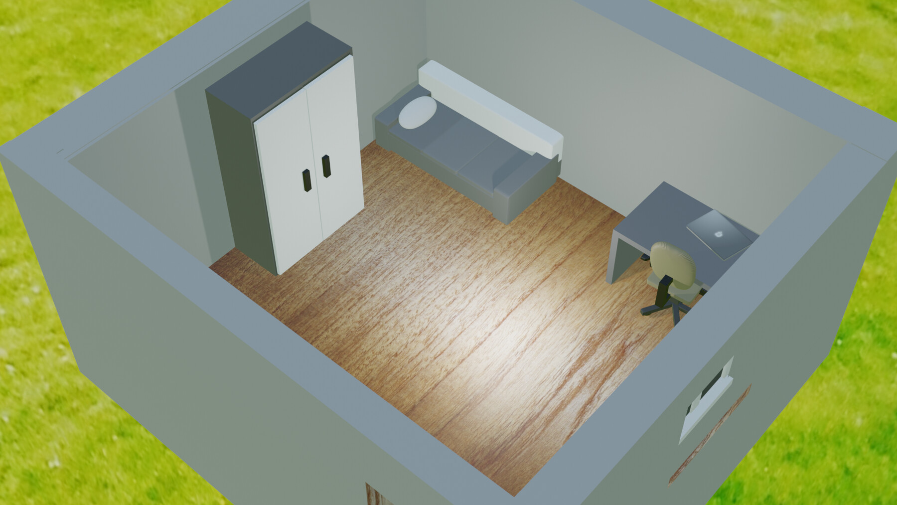 ArtStation - Room minimalised | Game Assets