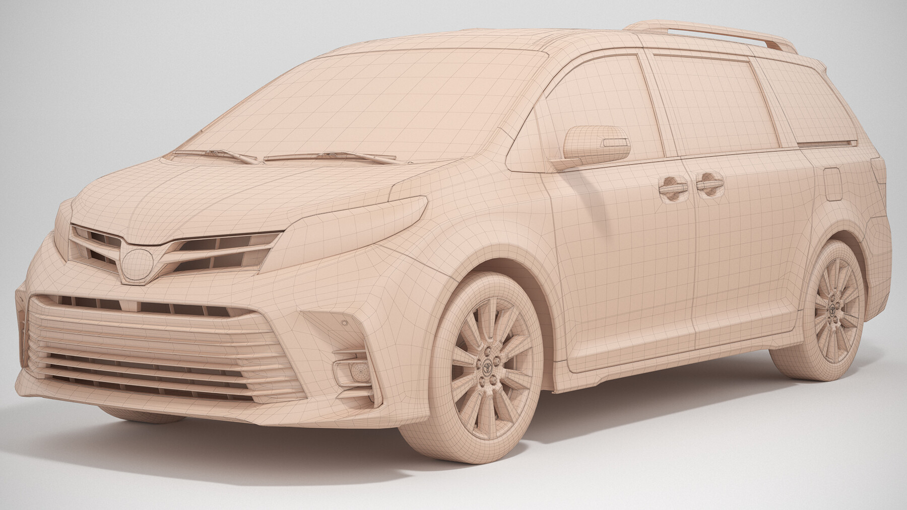 ArtStation - Toyota Sienna 2020 | Resources