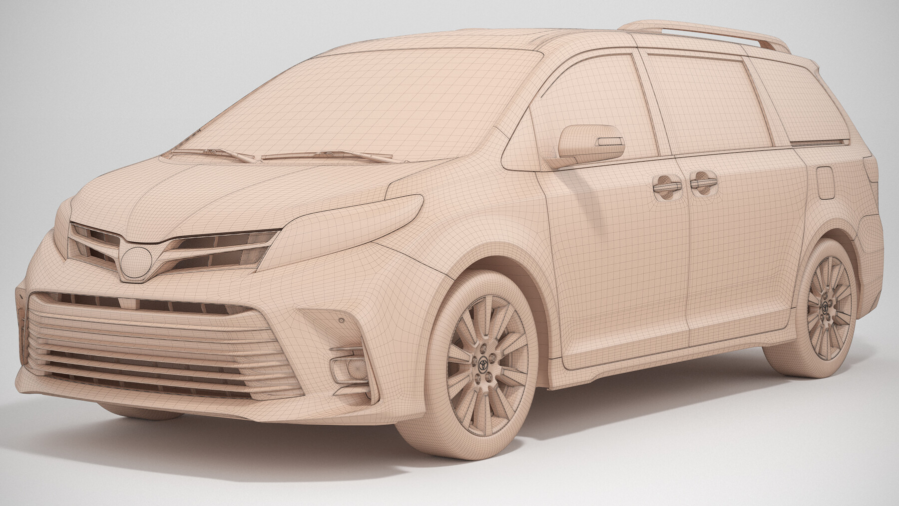 ArtStation - Toyota Sienna 2020 | Resources