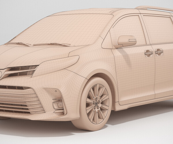 ArtStation - Toyota Sienna 2020 | Resources