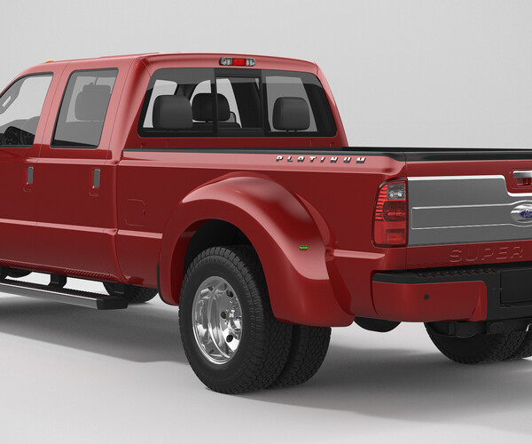 ArtStation - Ford Super Duty 2016 F450 Crew Cab DRW | Resources