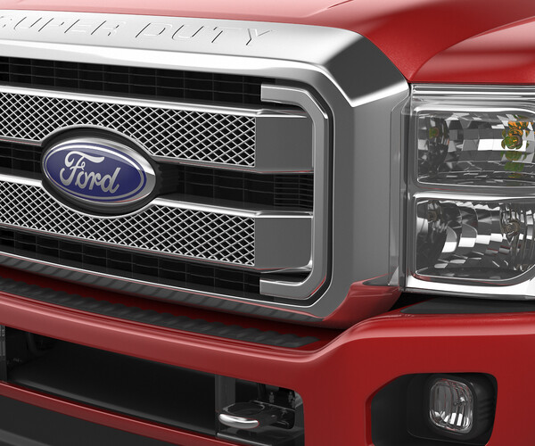 ArtStation - Ford Super Duty 2016 F450 Crew Cab DRW | Resources