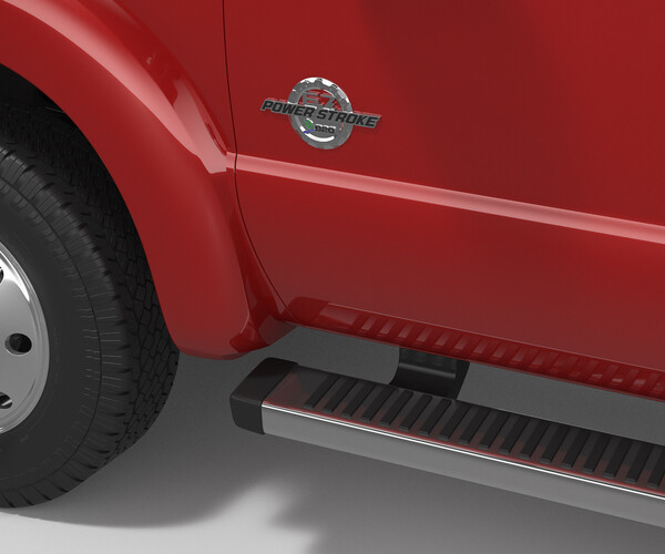 ArtStation - Ford Super Duty 2016 F450 Crew Cab DRW | Resources