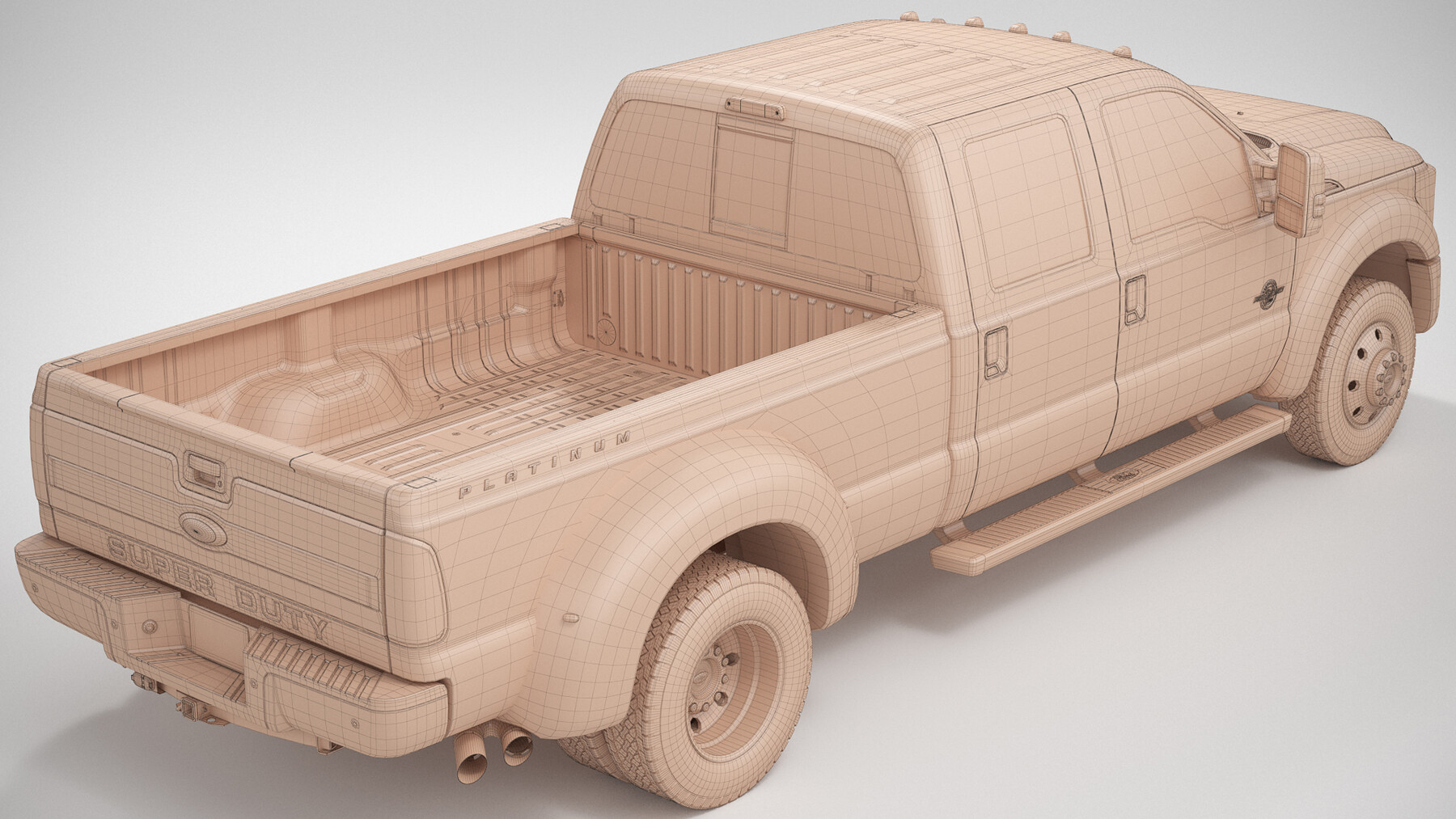 ArtStation - Ford Super Duty 2016 F450 Crew Cab DRW | Resources