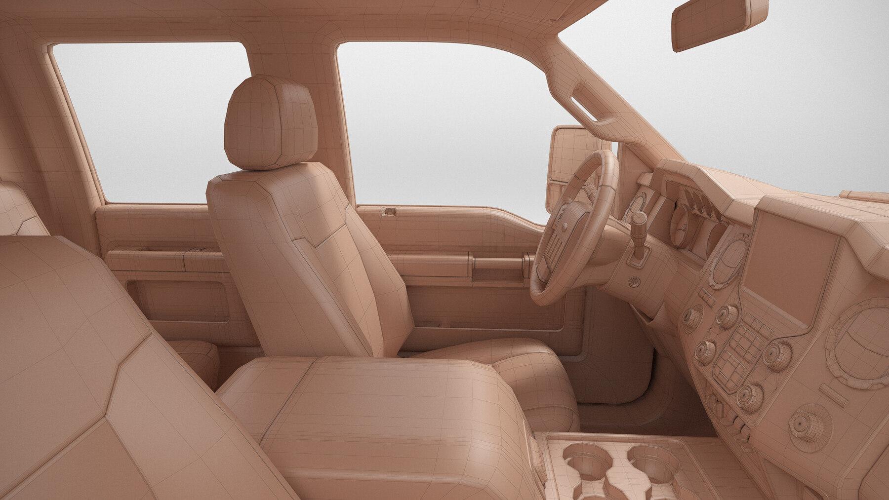 ArtStation - Ford Super Duty 2016 F450 Crew Cab DRW | Resources