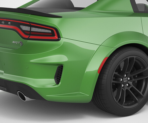 ArtStation - Dodge Charger Hellcat Widebody 2021 | Resources