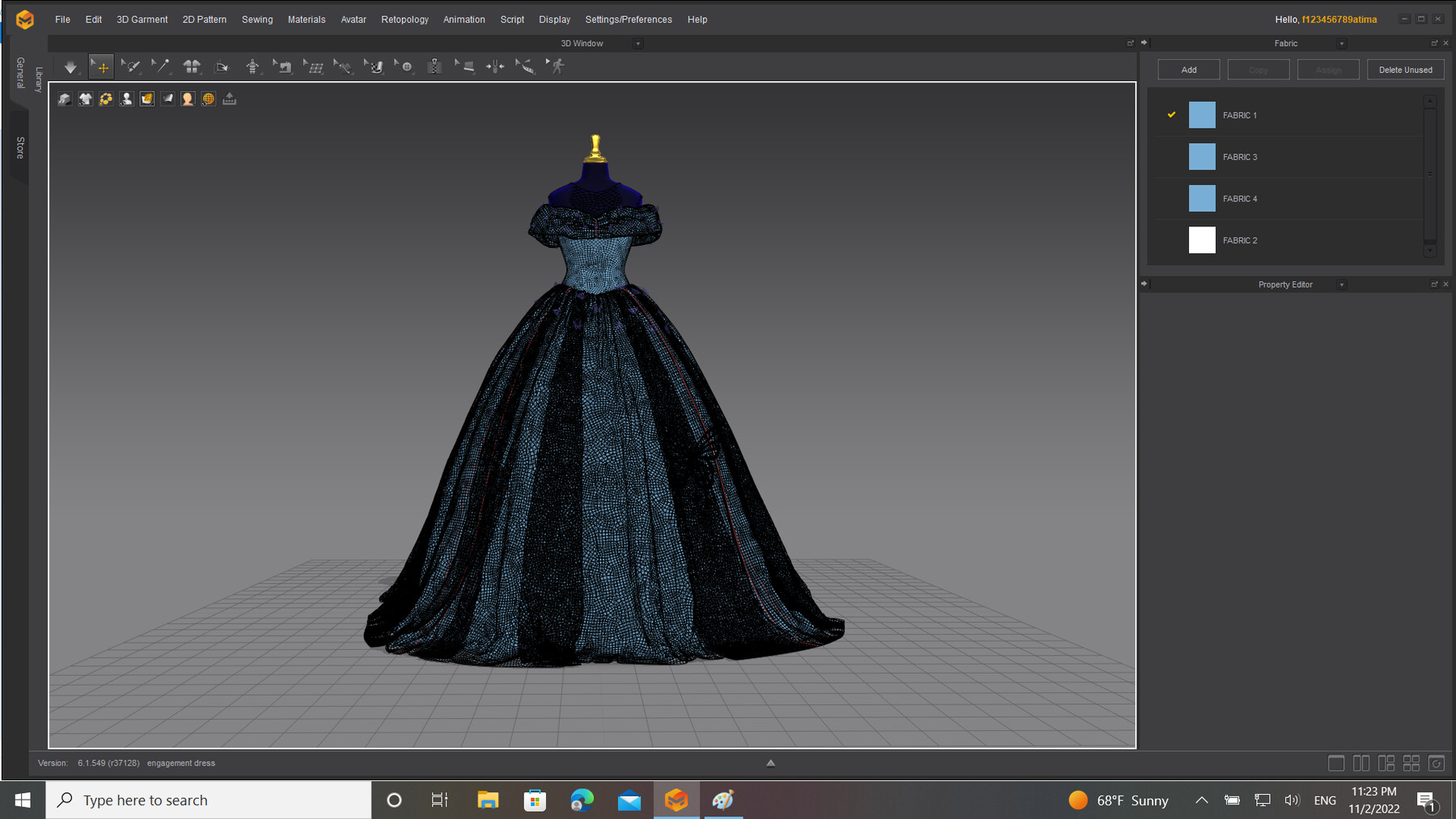 ArtStation - engagement dress | Game Assets