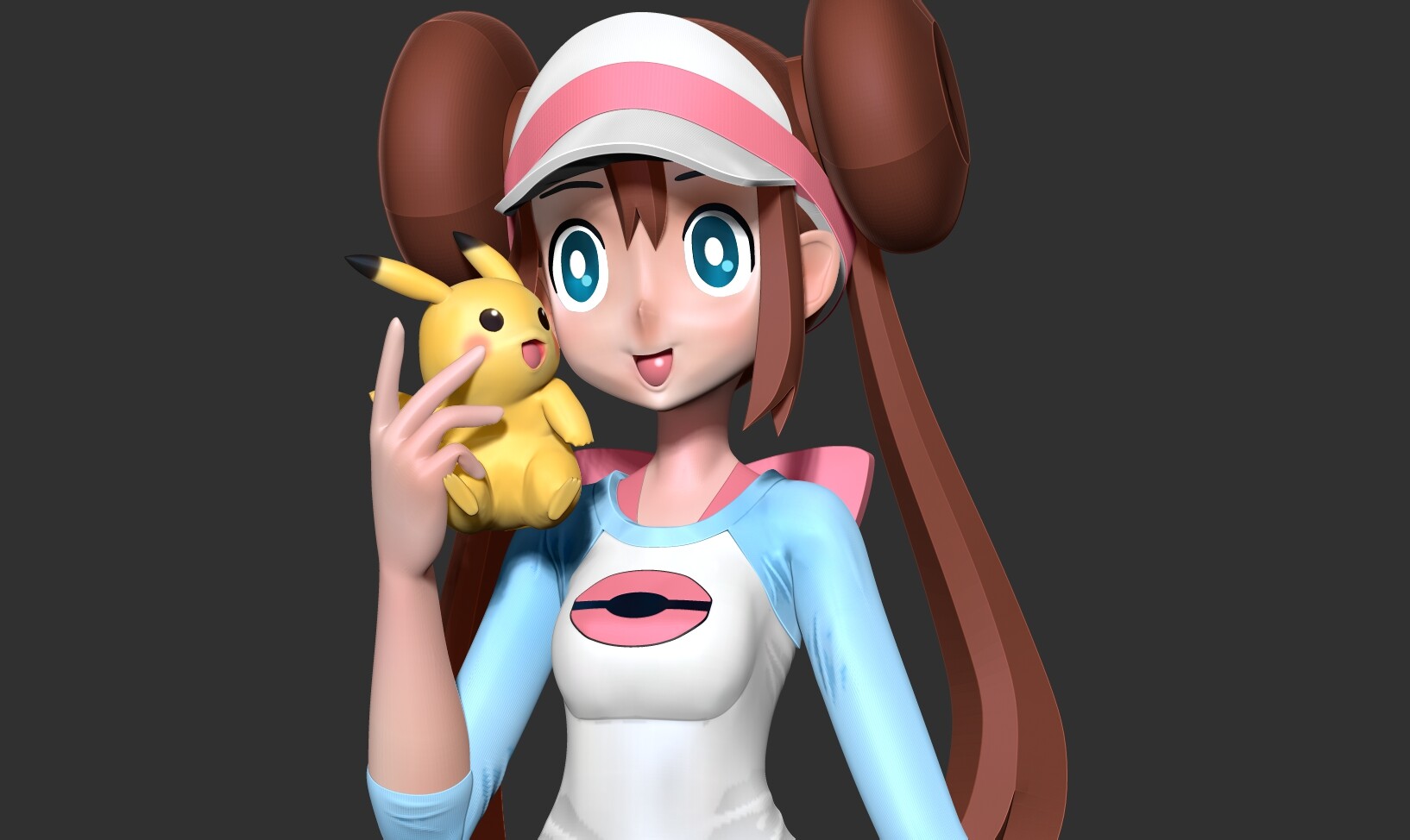 ArtStation - Rosa - Pokemon Masters Fanart | Resources