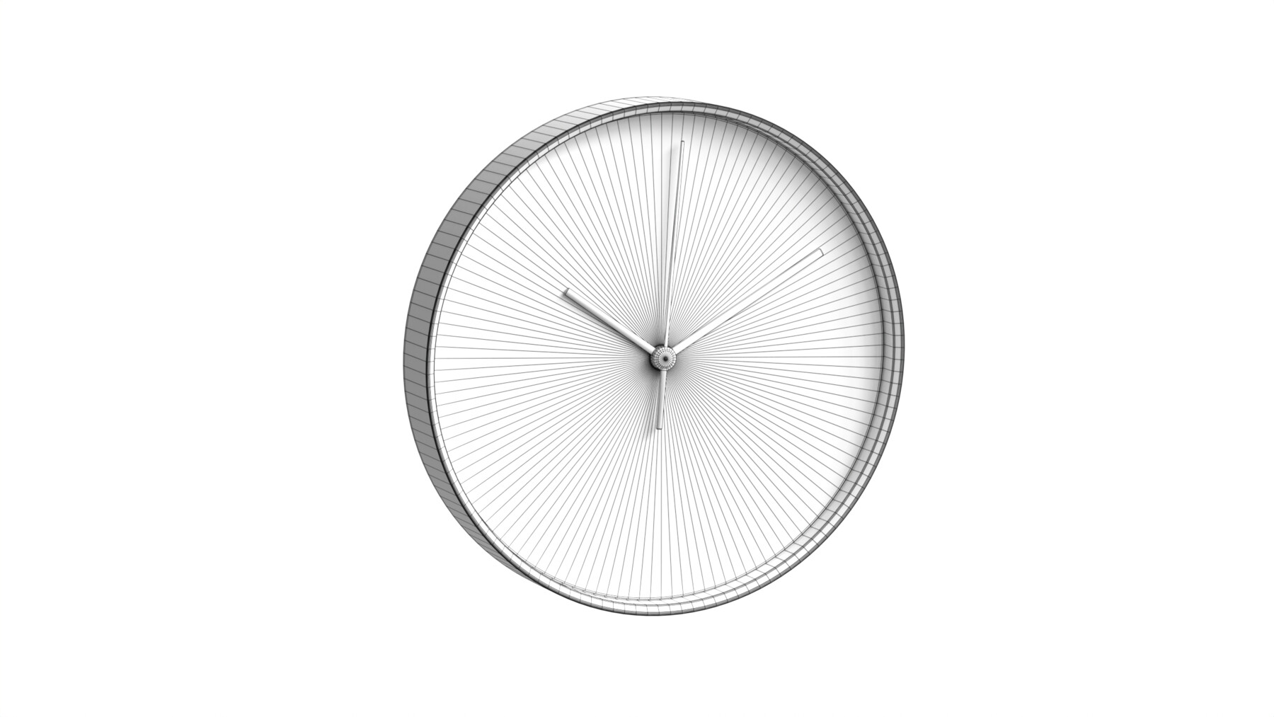 ArtStation - Analog Wall Clock - White | Resources