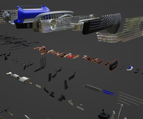 ArtStation - Vehicle Kitbash | Resources