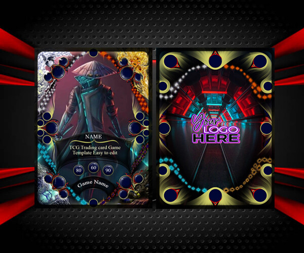 ArtStation - TCG Card Template V15 | Artworks