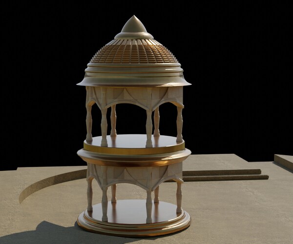 ArtStation - Realistic Temple 3D Model | Resources