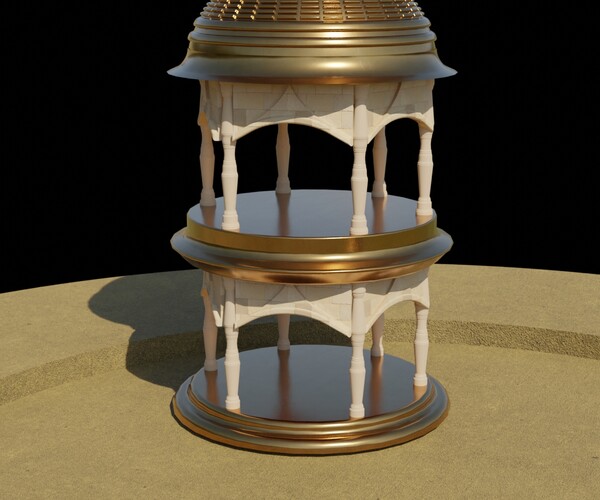 ArtStation - Realistic Temple 3D Model | Resources