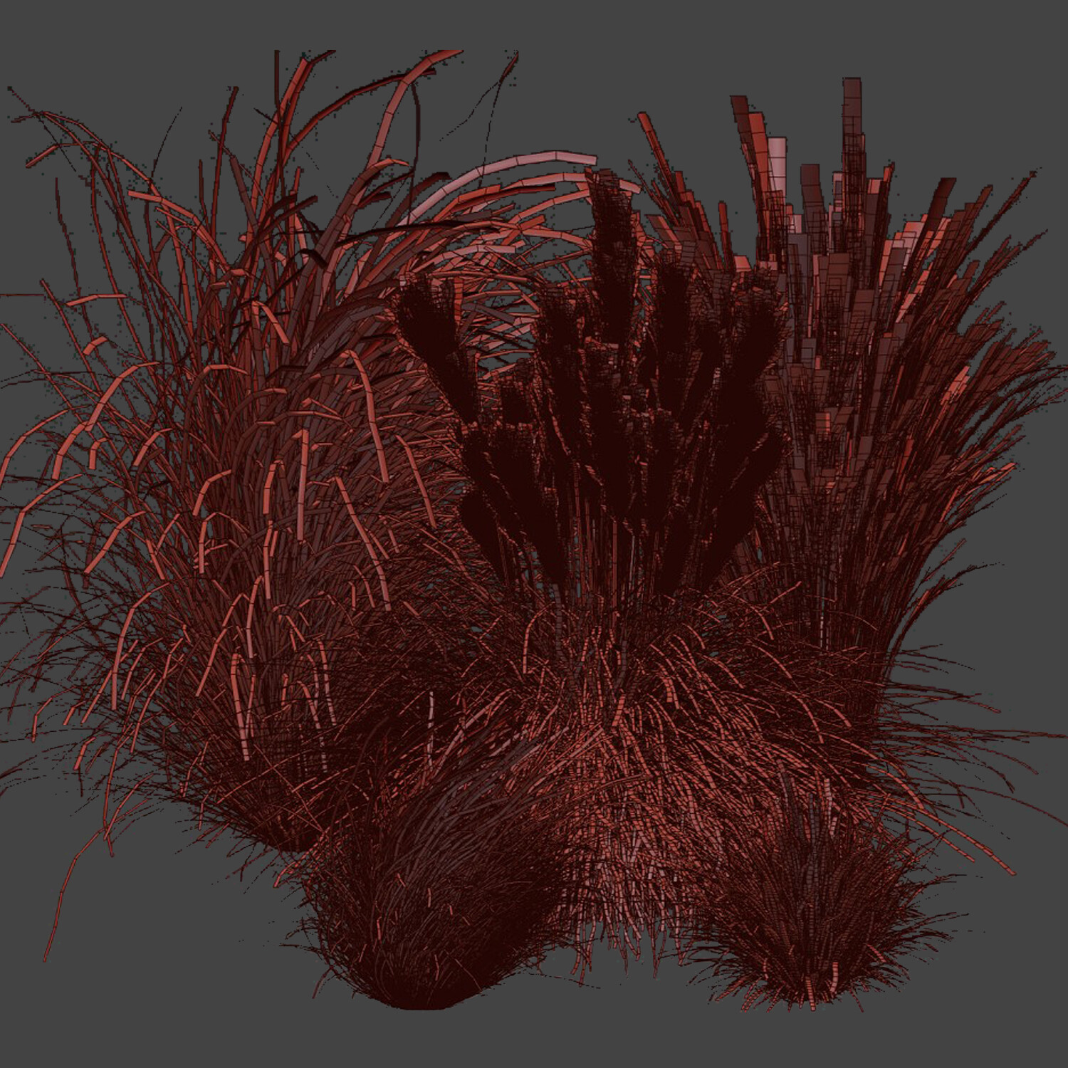 ArtStation - Collection plant vol 408 - grass - outdoor Switchgrass ...