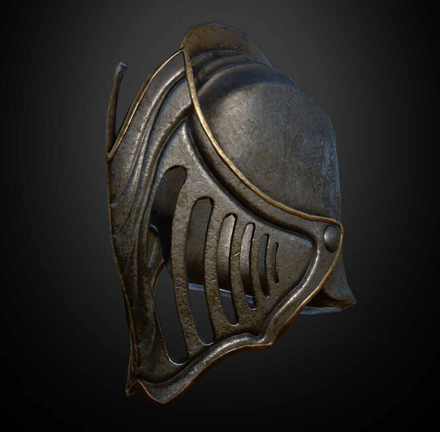 ArtStation - HELMET2 Game Ready | Game Assets