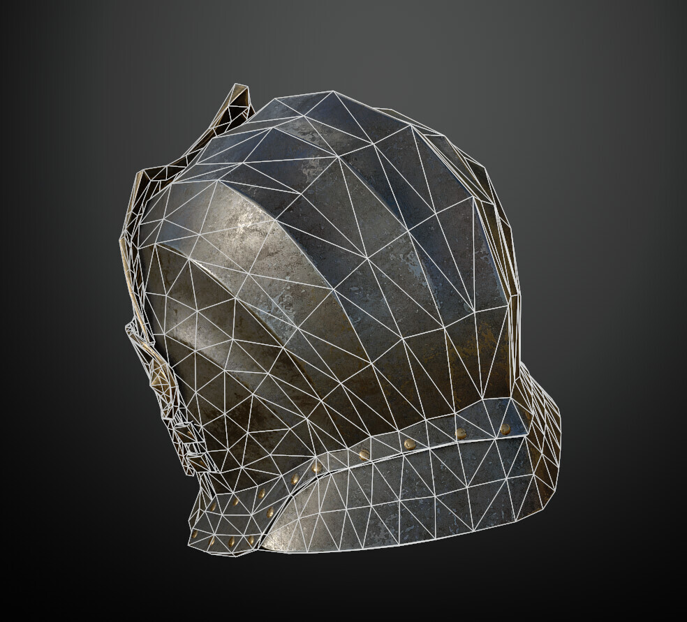 ArtStation - HELMET4 Game Ready | Game Assets