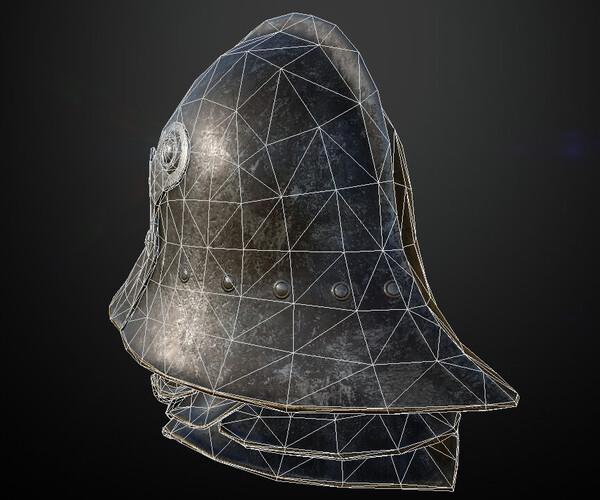 ArtStation - HELMET5 Game Ready | Game Assets