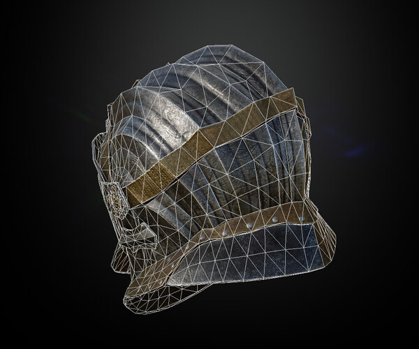 ArtStation - HELMET7 Game Ready | Game Assets