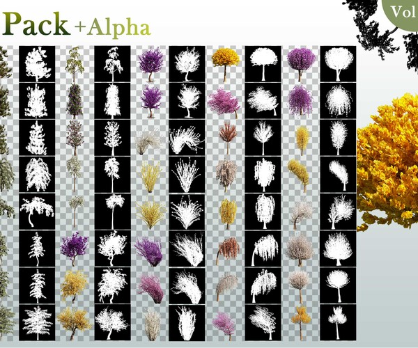 ArtStation - Png pack+Alpha | Artworks