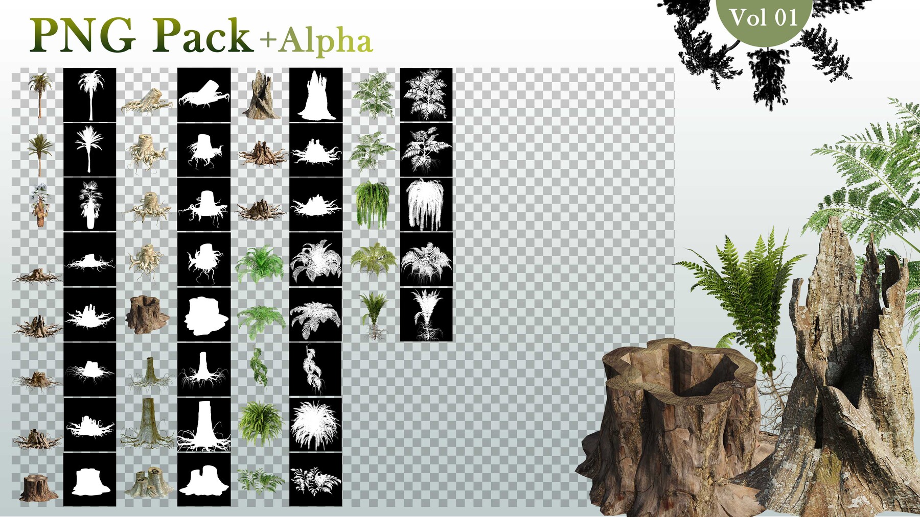 ArtStation - Png pack+Alpha | Artworks