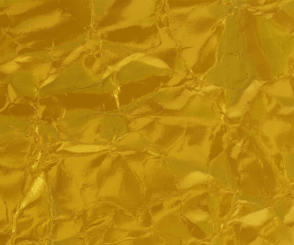 ArtStation - Gold Paper PBR Texture | Game Assets