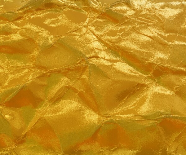 ArtStation - Gold Paper PBR Texture | Game Assets