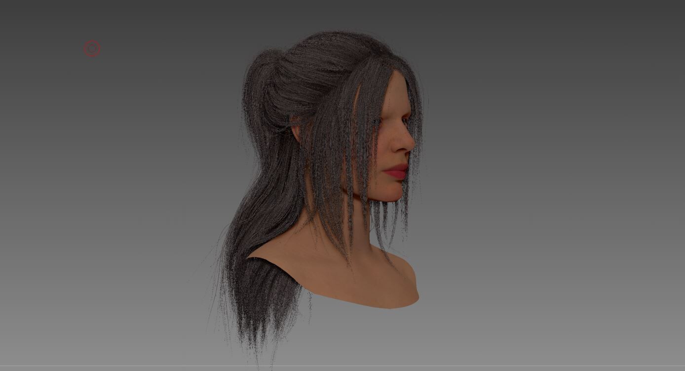 ArtStation - Real_time haircard 03 + UE5 data | Game Assets