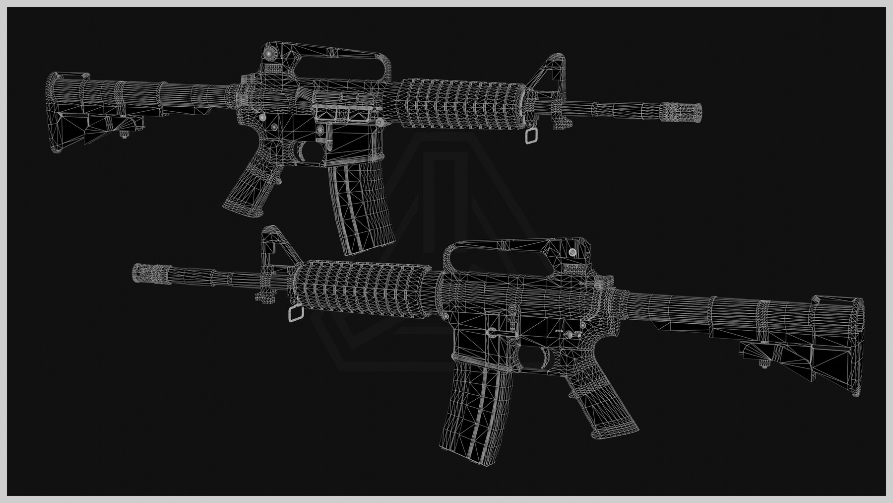 ArtStation - Colt Carbines Models 723 & 727 | Game Assets