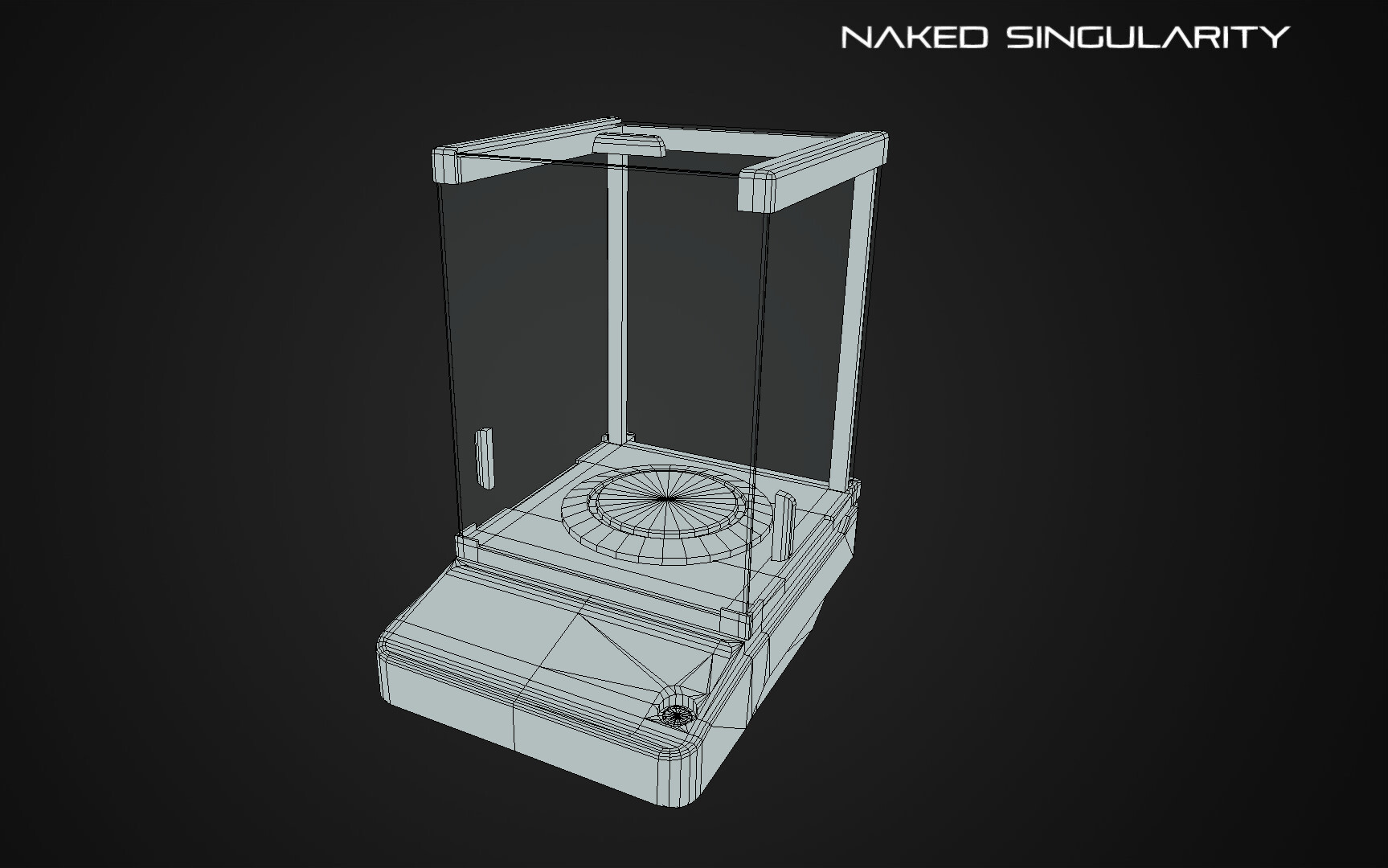 ArtStation - Analytical Balance Scale | Laboratory electronic | Game Assets