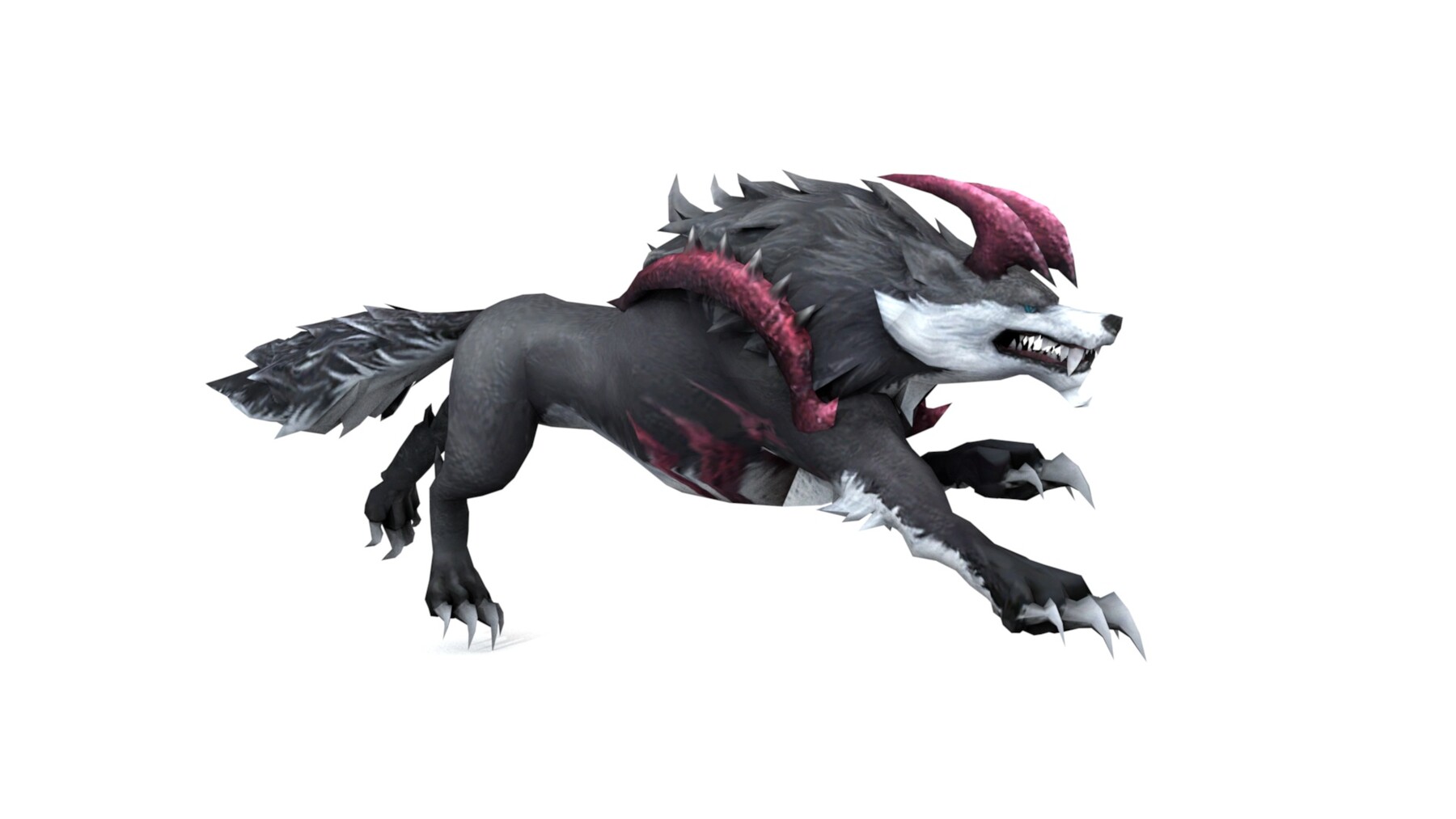 ArtStation - Grey wolf rigged and animated and polar light 3D model ...