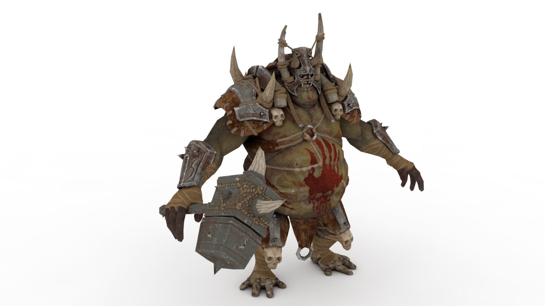 ArtStation - Ogre creature | Game Assets