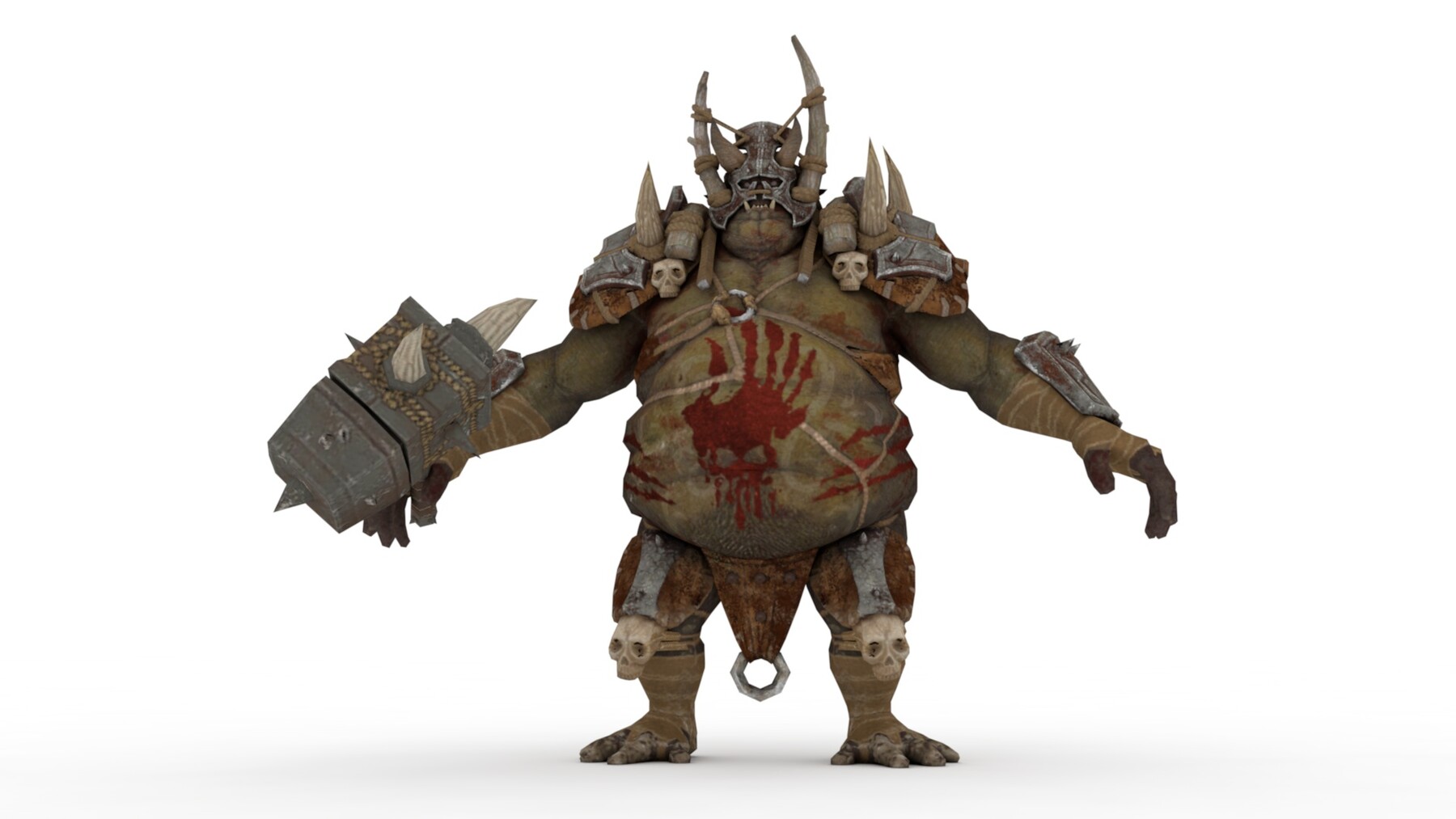 ArtStation - Ogre creature | Game Assets