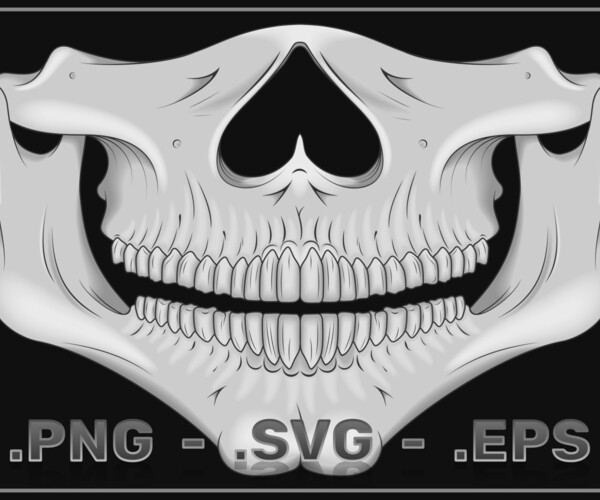 ArtStation - Skull Bandana Vector Design | Artworks
