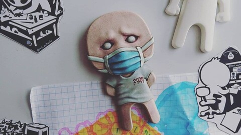 ArtStation - Kuki toys - Covid Man | Resources