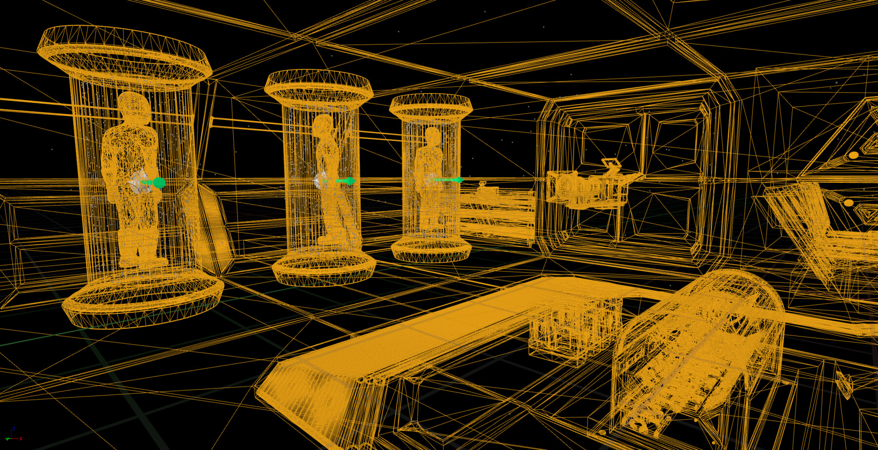 ArtStation - Spaceship Interior - Level Design | Game Assets