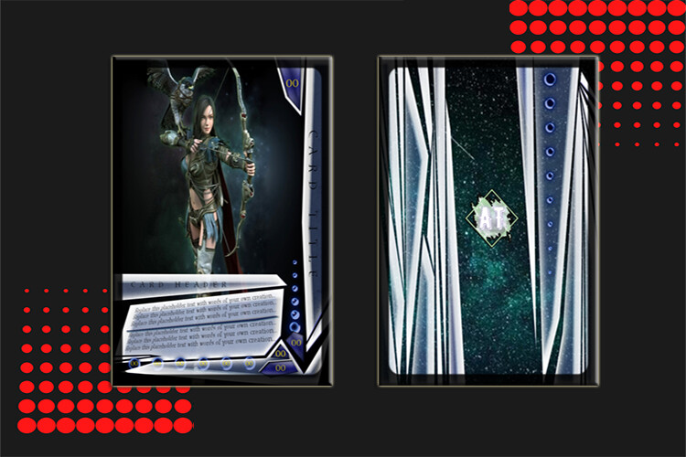 ArtStation - TCG card template V7 | Artworks