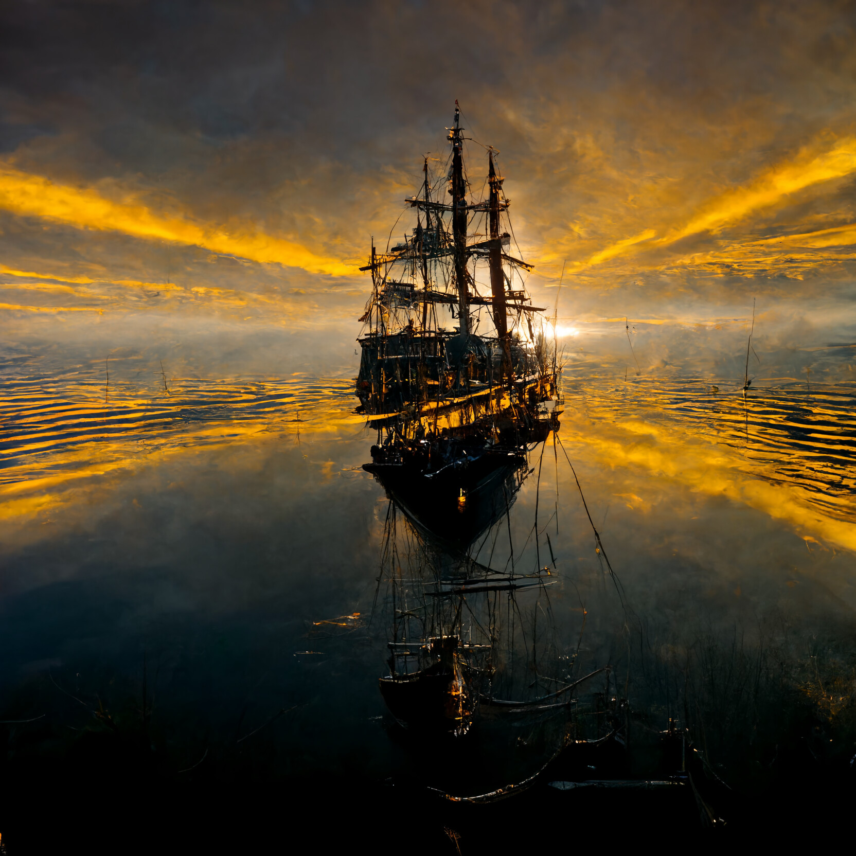 ArtStation - Black Pirates Ships | Artworks